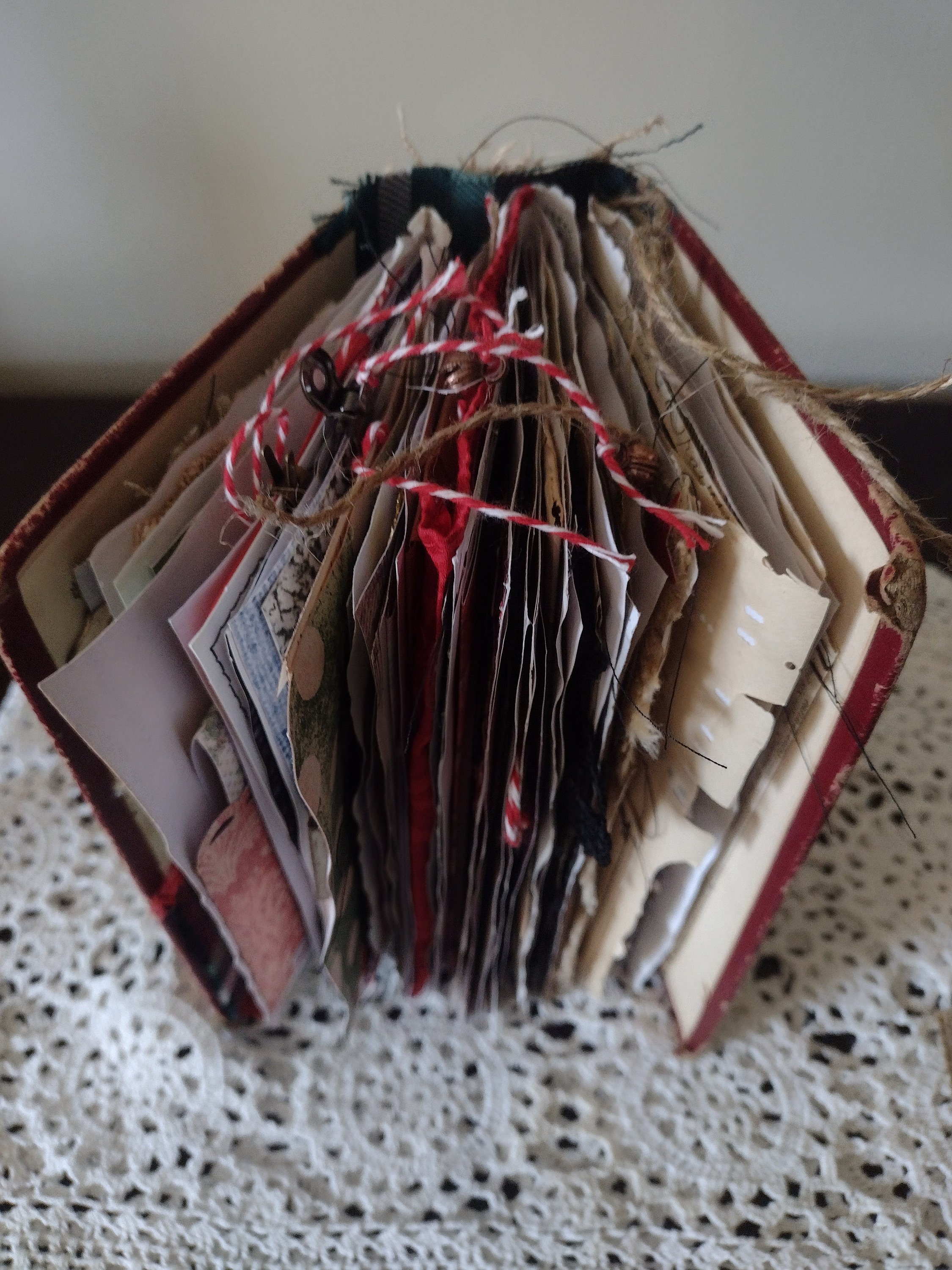 Miracle on 34th Street Altered Book, Christmas Junk Journal With ...