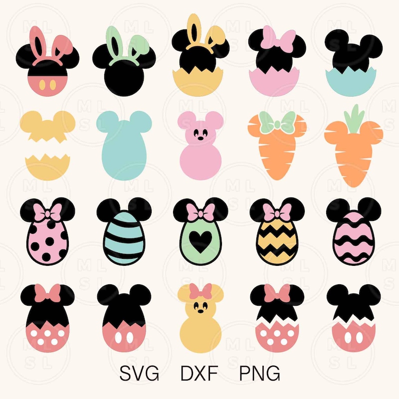 Mickey Mouse Easter - Etsy