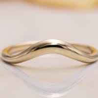 Curved Ring - Etsy