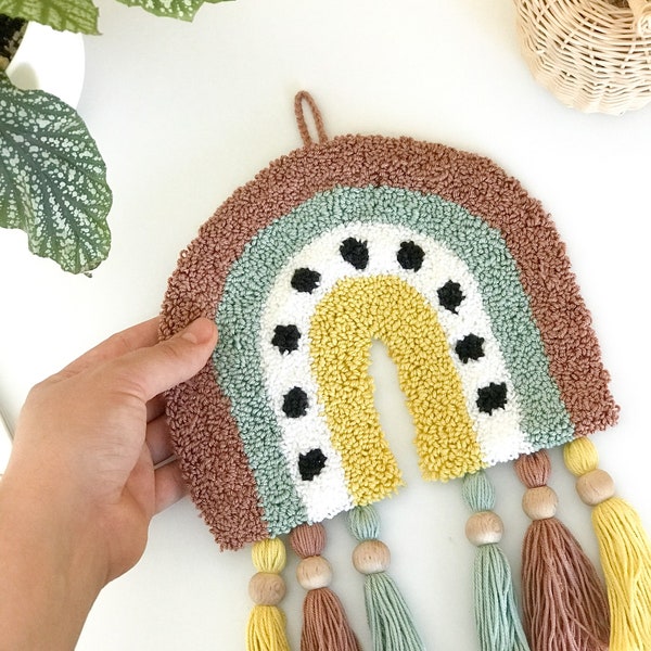 Punch Needle Rainbow - Etsy