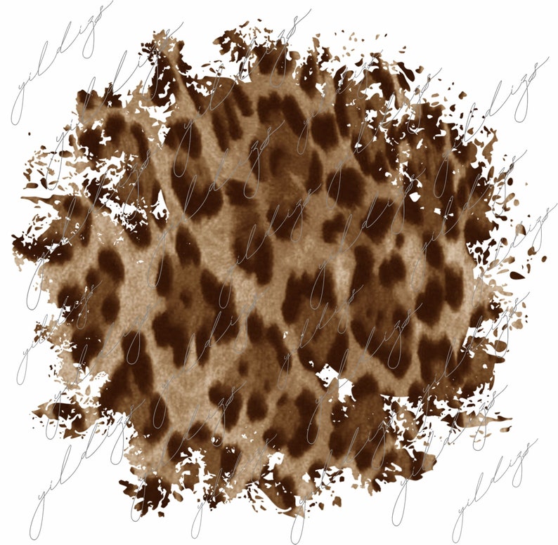 Leopard Background Png Bundle, Background Splash, Cheetah, Animal Print ...