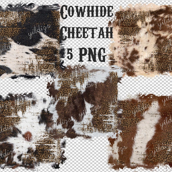Cowhide Background - Etsy