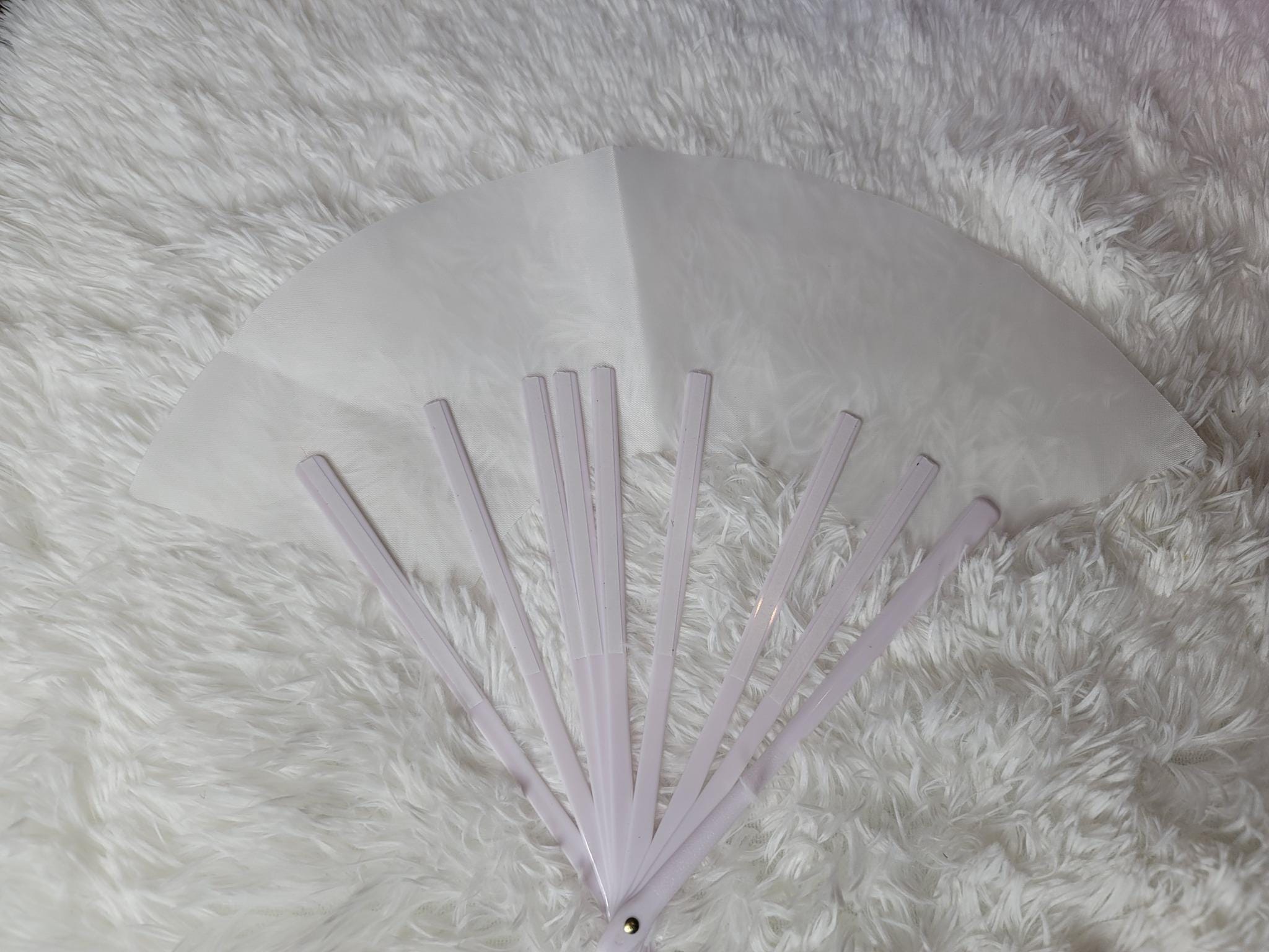 Childrens Clack Fan Blanks - Unassembled 7in Blanks - Pre-taped Ribs ...