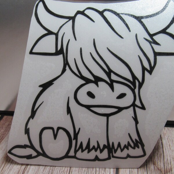 Cow Decal - Etsy