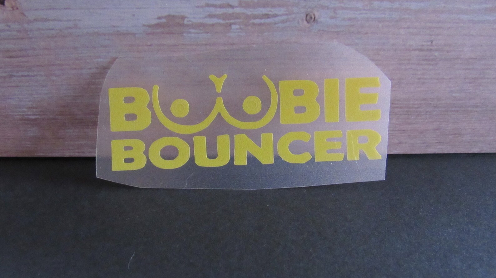 Boobie Bouncer Decal, Permanent Vinyl, Window Decal, Car Decal - Etsy