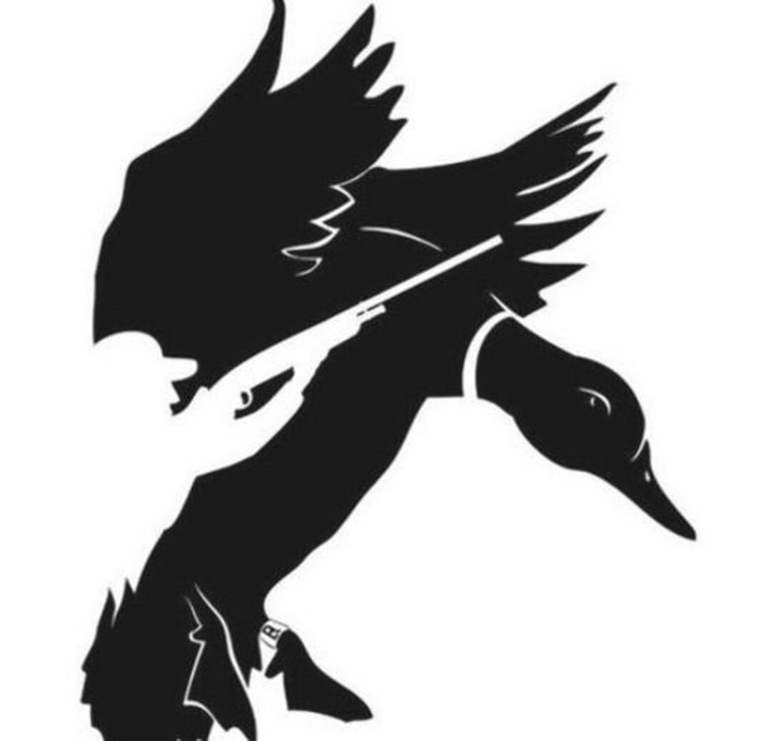 Duck Hunting Decal, Permanent Vinyl, Window Decal, Car Decal - Etsy