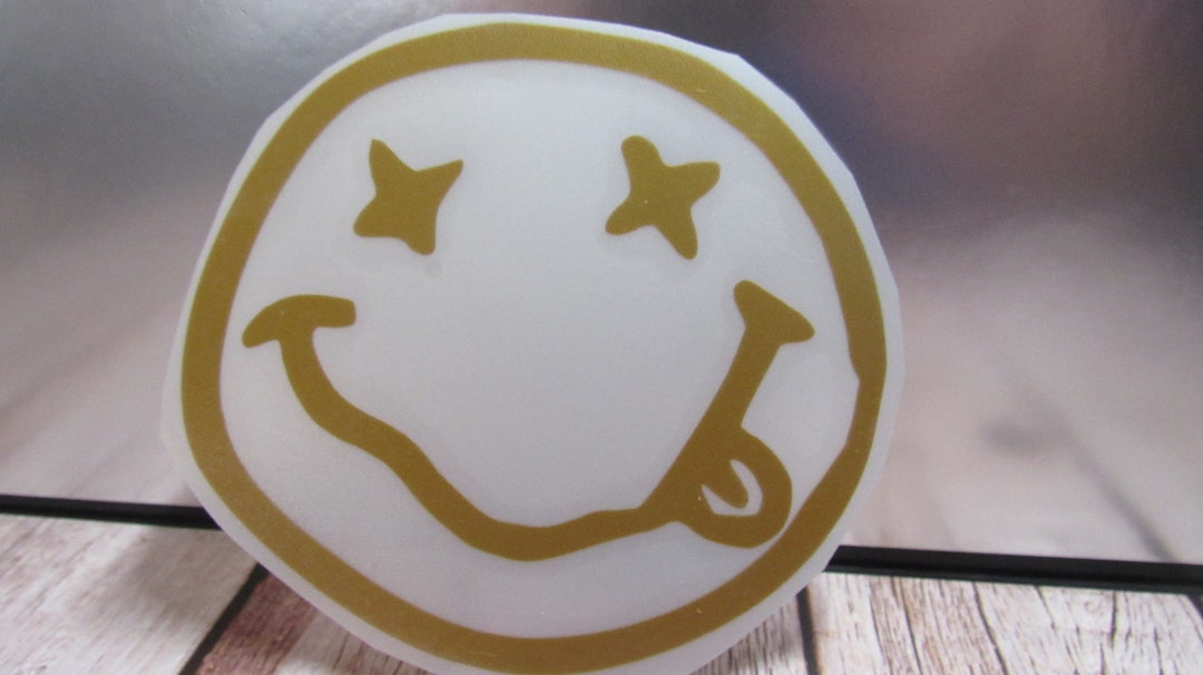 Smiley Decal, Permanent Vinyl, Window Decal, Car Decal - Etsy
