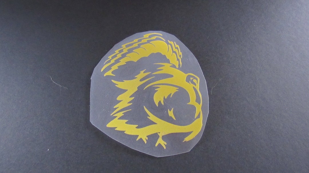 Turkey Decal, Permanent Vinyl, Window Decal, Car Decal - Etsy