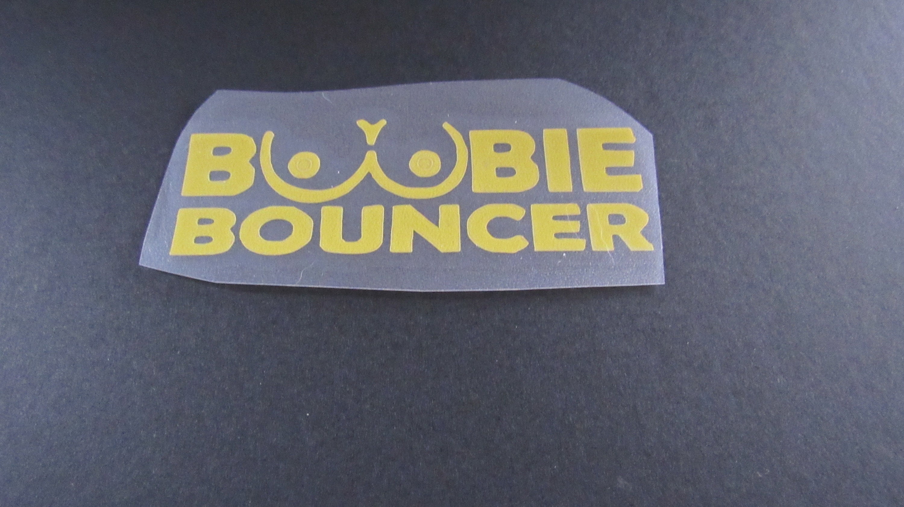 Boobie Bouncer Decal, Permanent Vinyl, Window Decal, Car Decal - Etsy