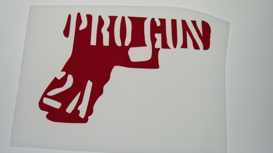 Pro Gun 2 A Decal, Permanent Vinyl, Window Decal, Car Decal - Etsy