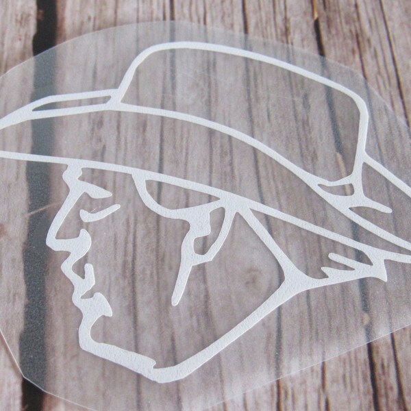 Cowboy Trump Decal - Etsy