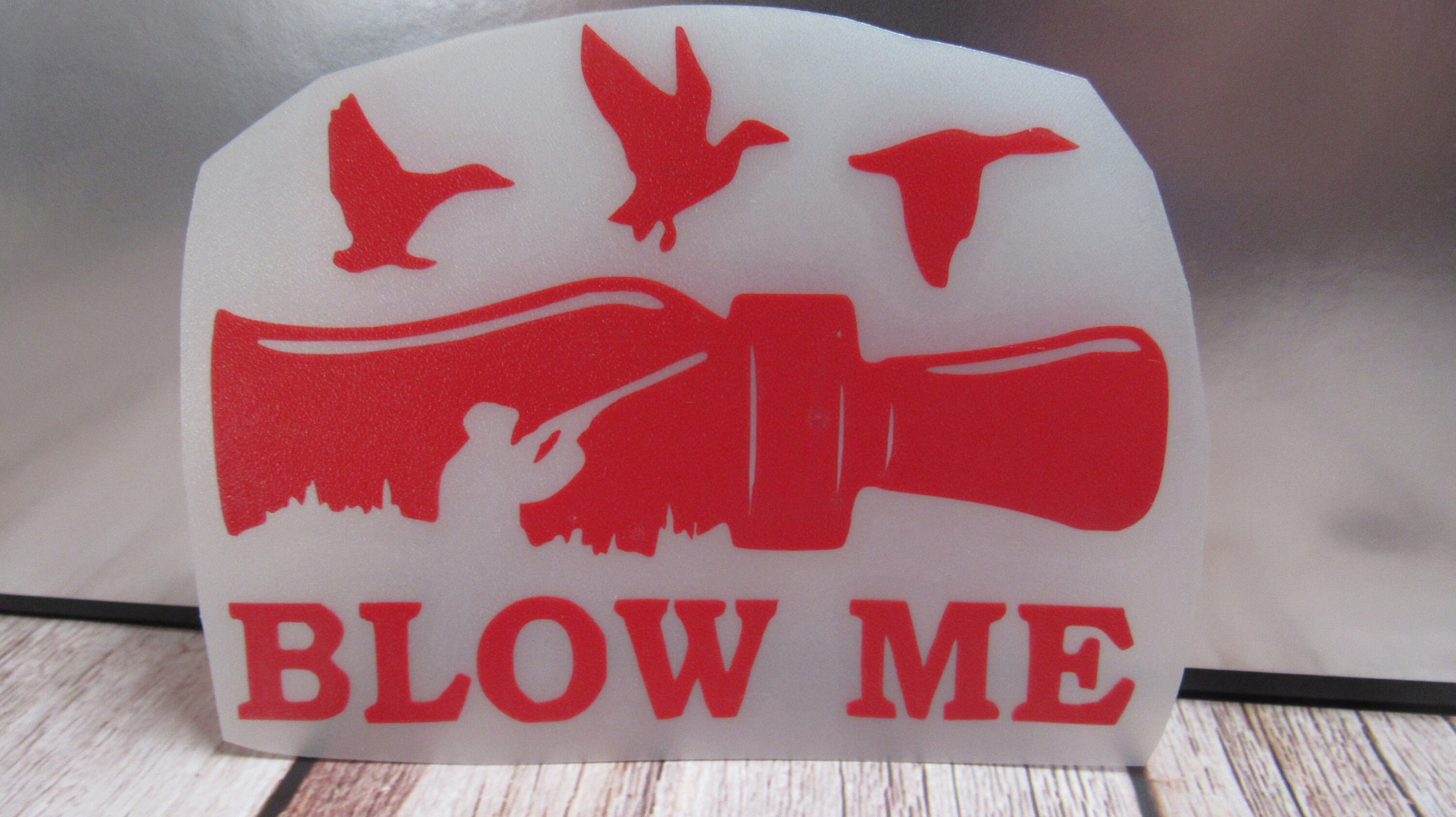 Duck Hunting Decal, Permanent Vinyl Decal, Window Decal - Etsy