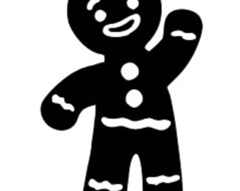 Gingerbread Car Decal - Etsy