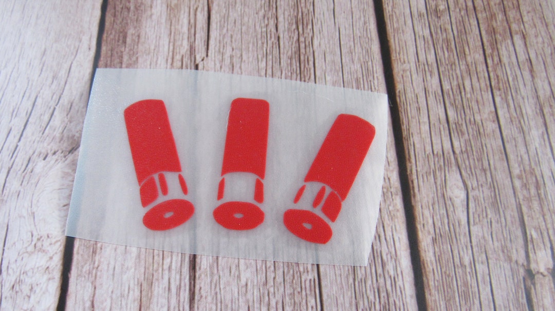 Shotgun Shells Decal, Permanent Vinyl, Window Decal, Car Decal - Etsy