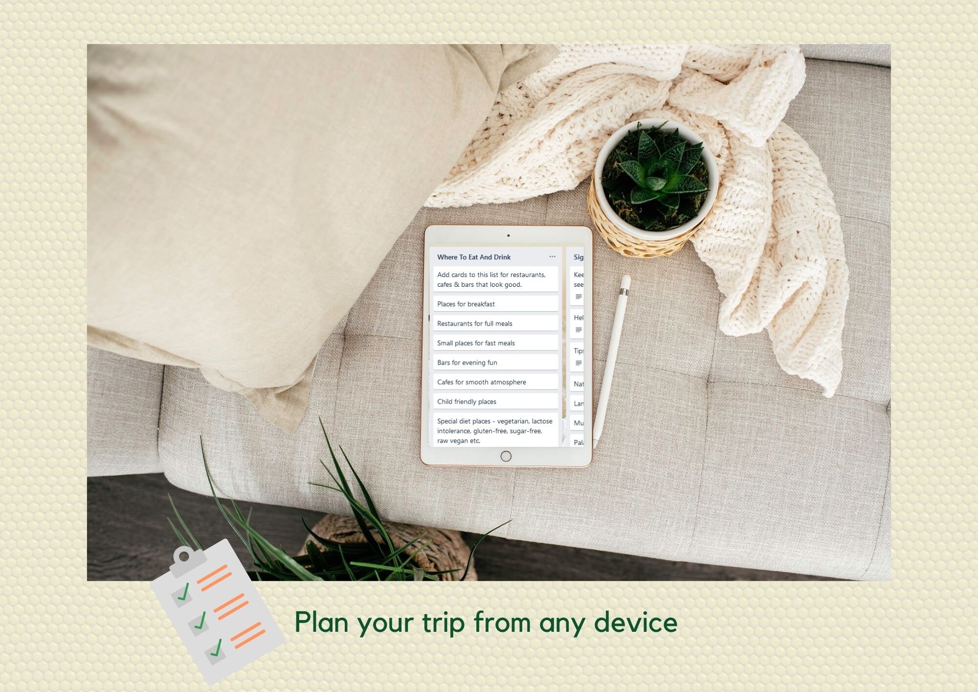 Travel Planner Trello Template - Etsy