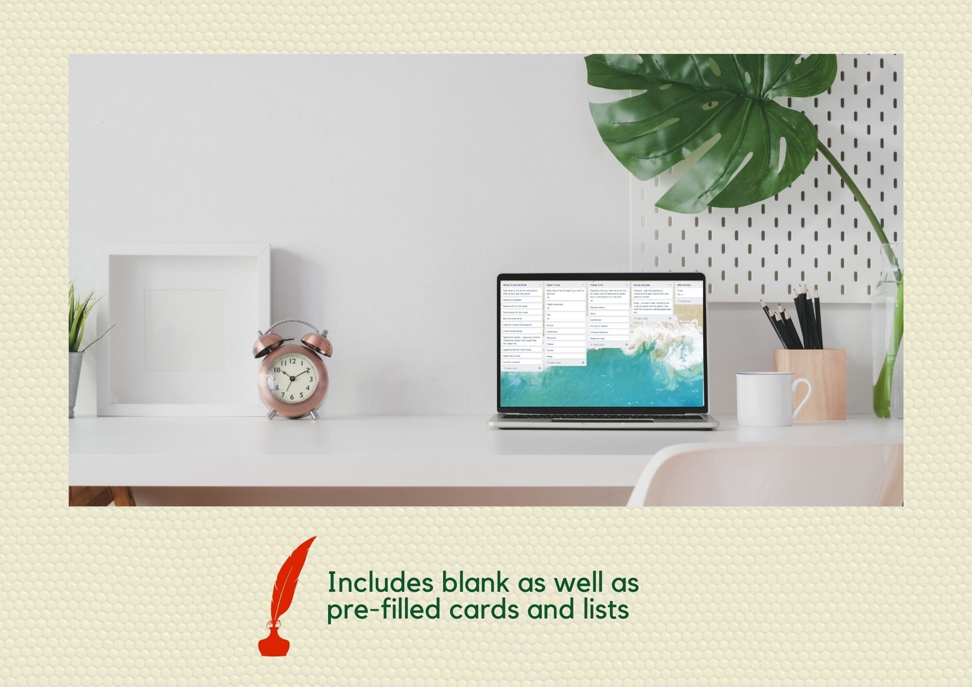Travel Planner Trello Template - Etsy