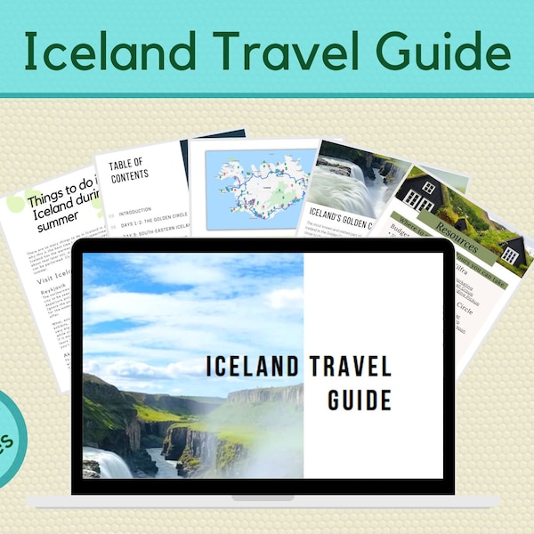 Iceland Itinerary Planner - Etsy