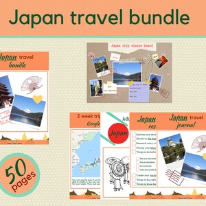 Printable Japan Travel Planner - Etsy