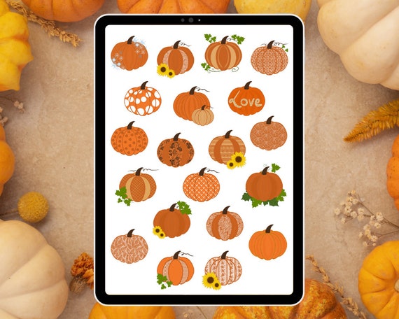 Pumpkin Stickers Printables Cute Pumpkin Sticker Template. Halloween