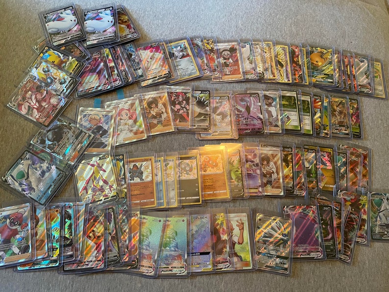 Mystery Guarantee 5 Card (ex, GX, V, Vmax, Ultra Rare, Shiny, or ...