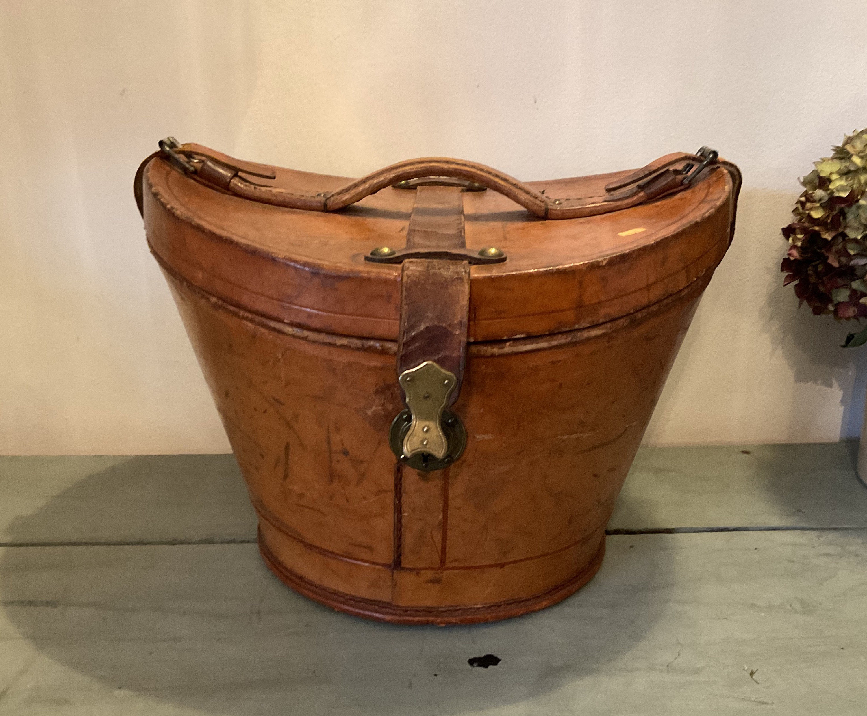 Superb Antique French Bowler Hat in Original Leather Case Early 1900s ...