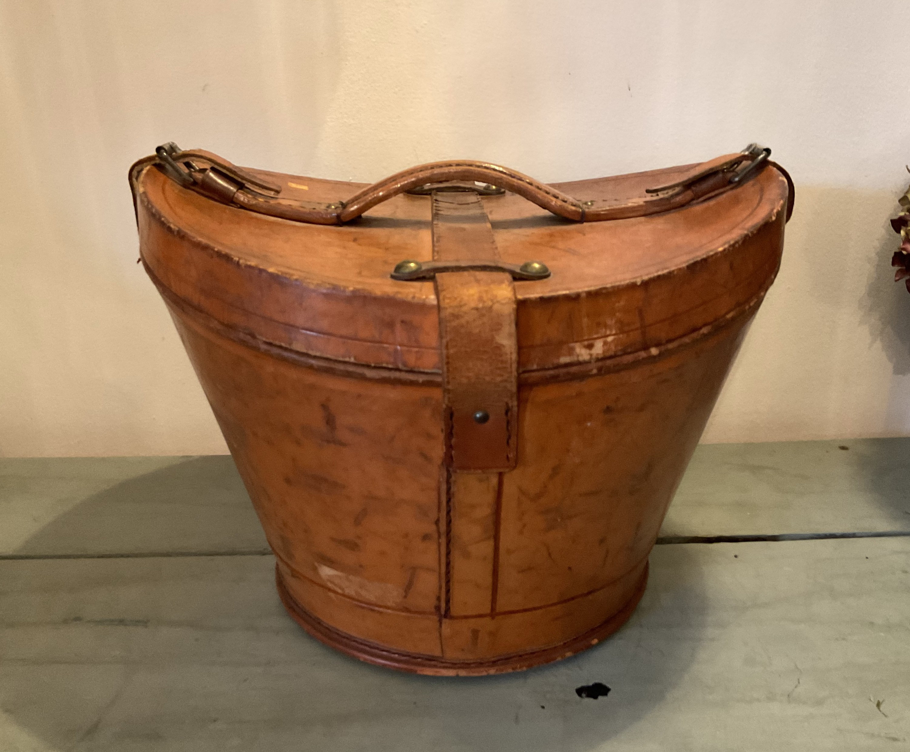 Superb Antique French Bowler Hat in Original Leather Case Early 1900s ...