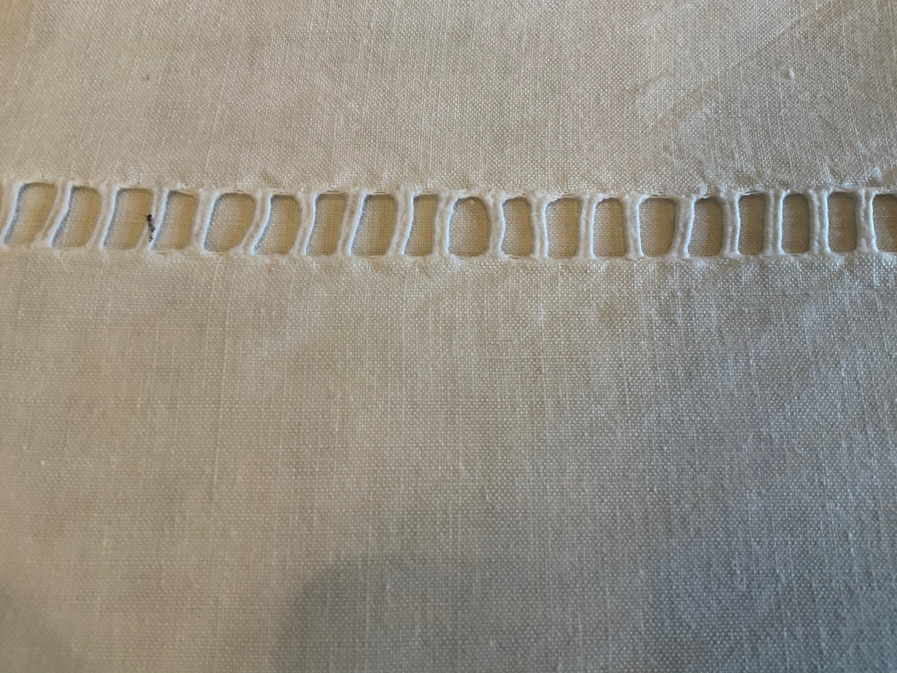 Fantastic Antique French Art Deco Linen Monogrammed Dowry Sheet - Etsy