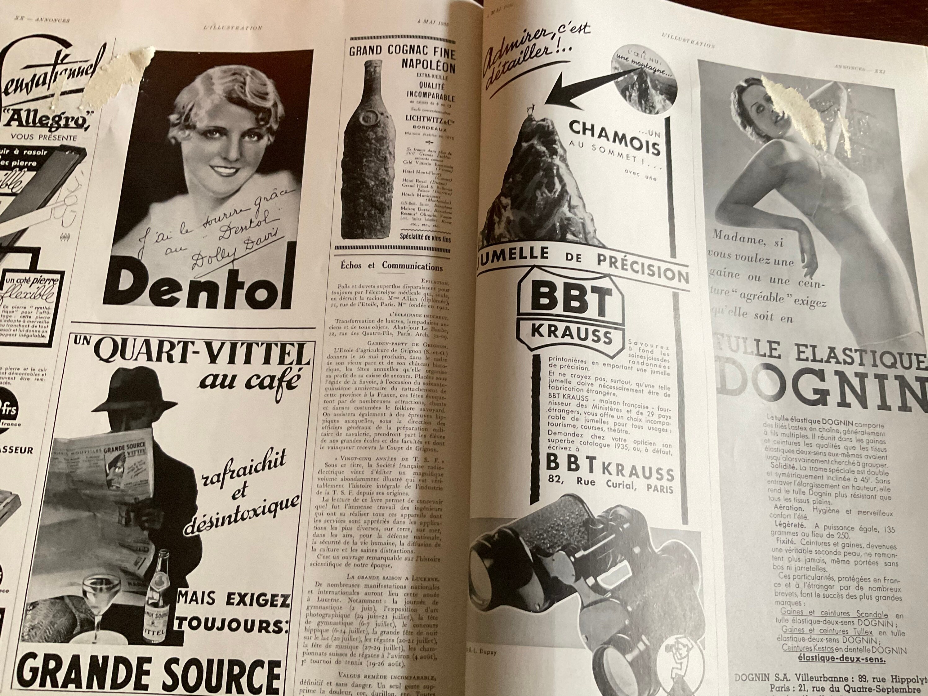 Original 4th May 1935 L’illustration’ Vintage Paris Magazine - Etsy