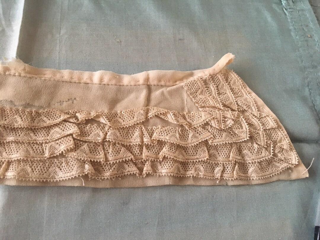 Antique French Victorian Handmade Lace Frill Collar Exquisite Work - Etsy