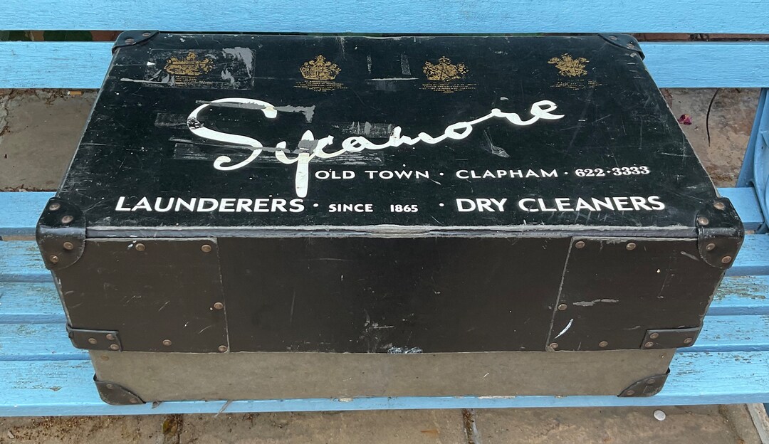 A Super Vintage Laundry Box Sycamore Laundry London 1950s - Etsy