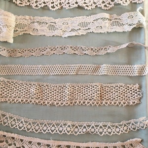 Superb Bundle of Antique French Handmade Lace Wonderful Exquisite Work ...