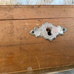 Vintage French Decoupage Small Wooden Box - Etsy