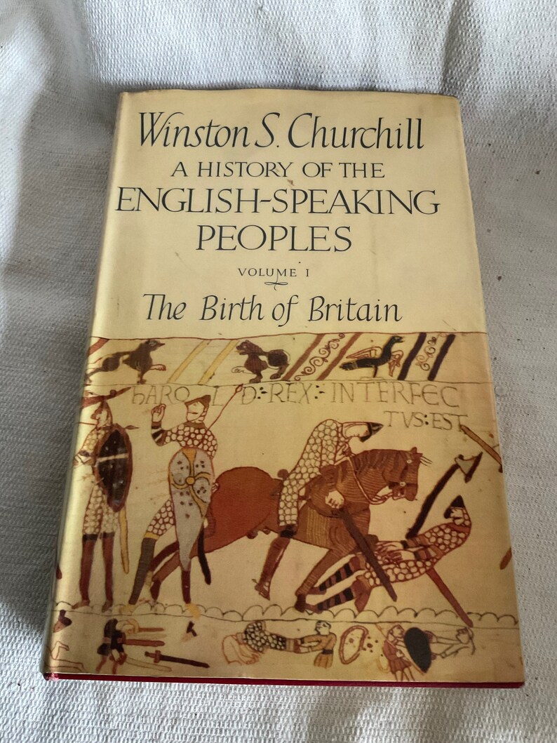 Four Volumes of Winston Churchill Books British History. - Etsy