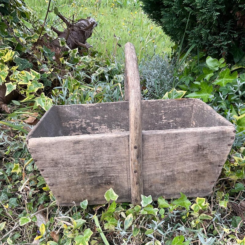 Wooden Trug - Etsy UK