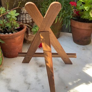 Charming Antique French Small Wood Easel From Nice Early 1900s - Etsy