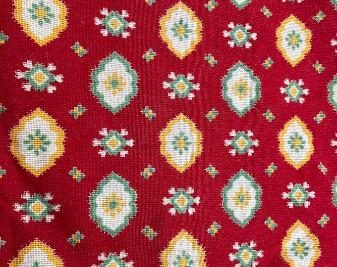 Vintage French Original Provençal Fabric - Etsy