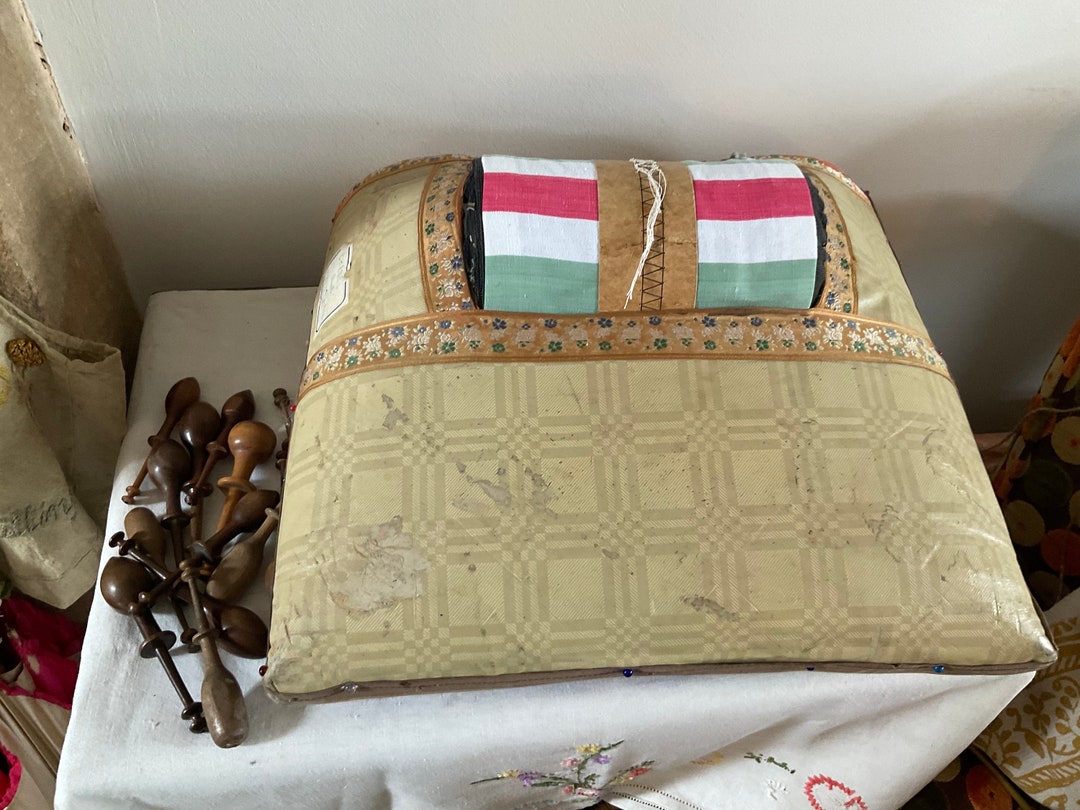 Superb Antique French Lacemakers Large Pillow/cushion. - Etsy