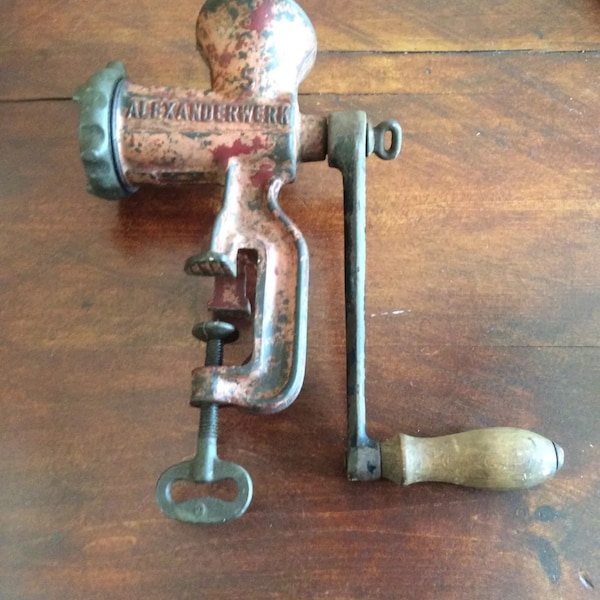Vintage Meat Grinder - Etsy