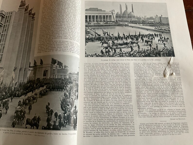 Original 4th May 1935 L’illustration’ Vintage Paris Magazine - Etsy