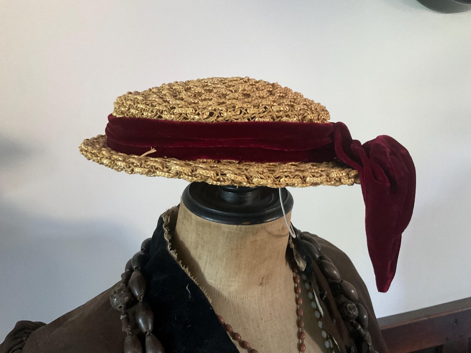 Fantastic Original Antique Early 1900”s Women’s Straw Hat - Etsy