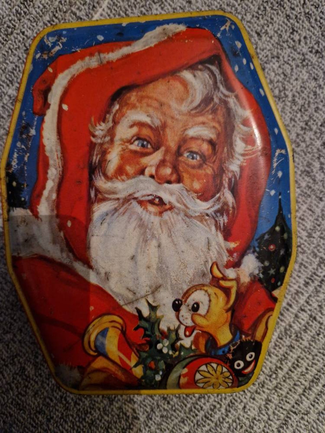 Vintage Horner Toffee Tin. Father Christmas Collectable . 1950's - Etsy UK