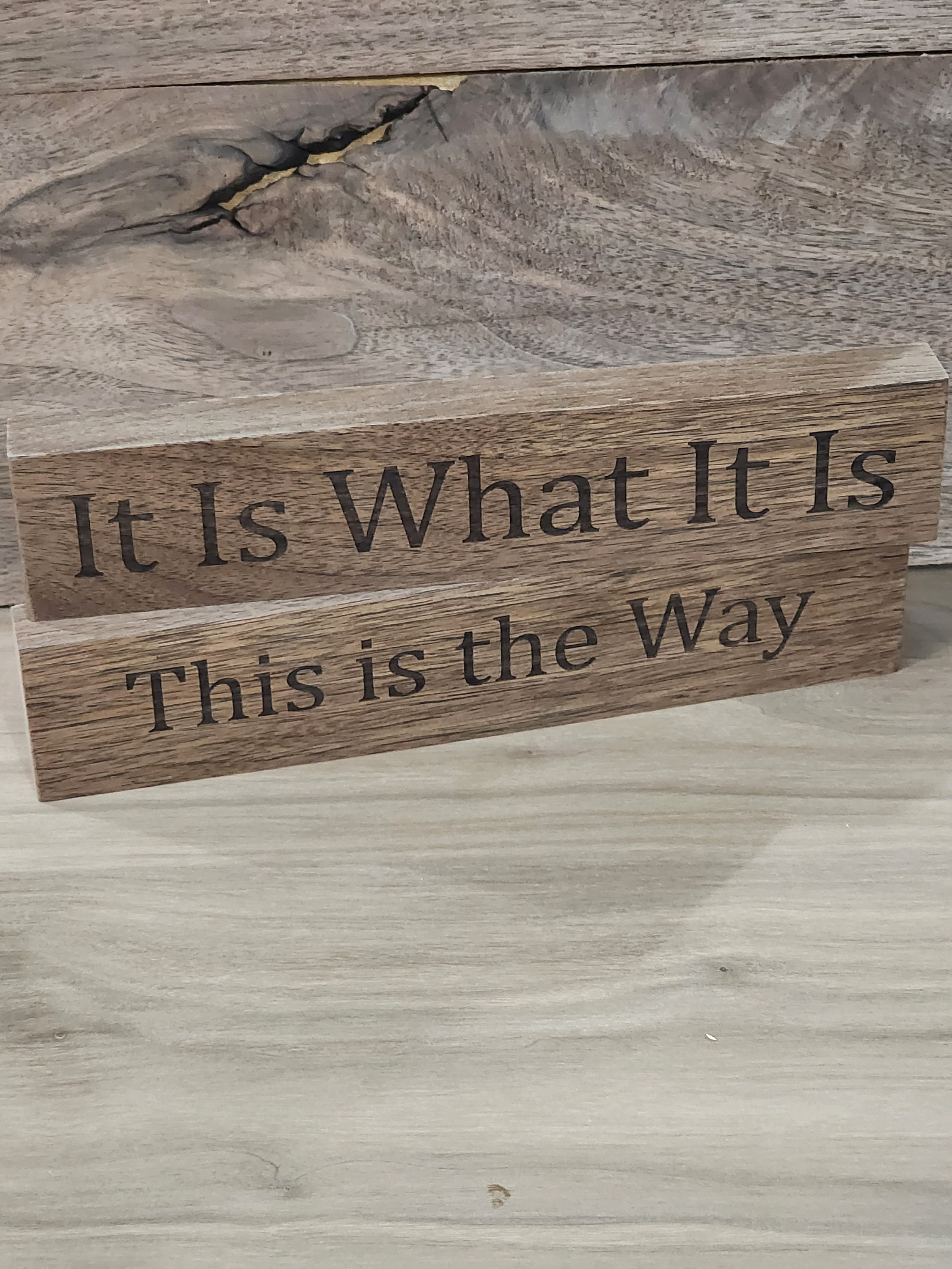Free Standing Desktop/mantel Wood Signs - Etsy