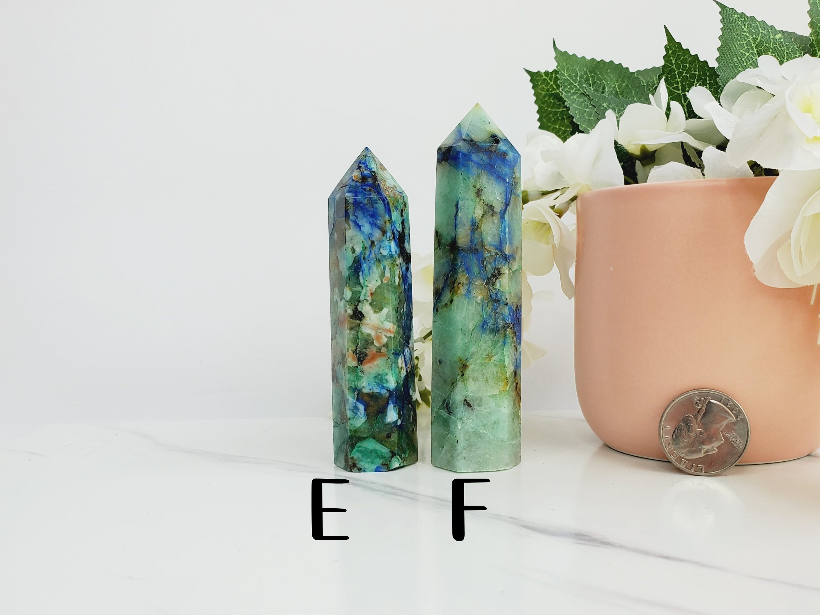 Phoenix X Lapis Lazuli Tower Points High Grade Crystals - Etsy