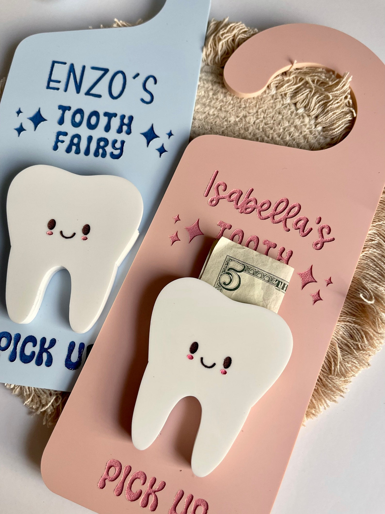 Tooth Fairy Door Hanger | Tooth Fairy Pick up | Kids Tooth Door Hanger ...