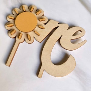 One Sun Cake Topper, 1st Birthday, One Year Around the Sun Cake Topper ...