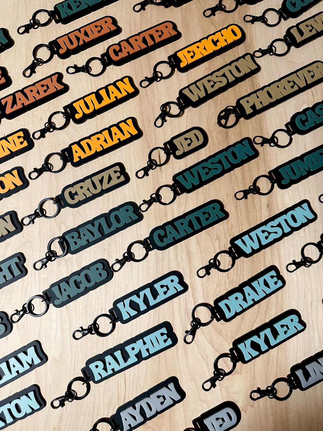 Retro Backpack Tag, Matte Acrylic Keychains, Boy Keychains, Dark ...