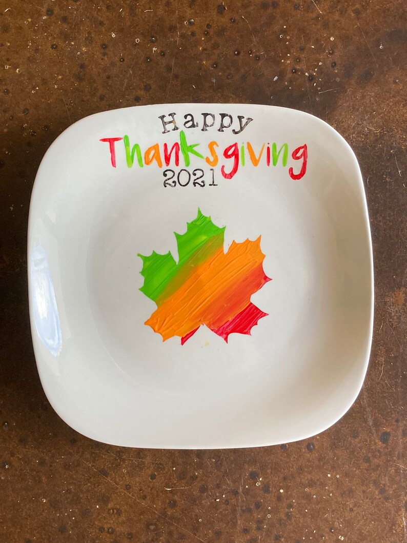 Custom Turkey Footprint Plate Kit - Etsy
