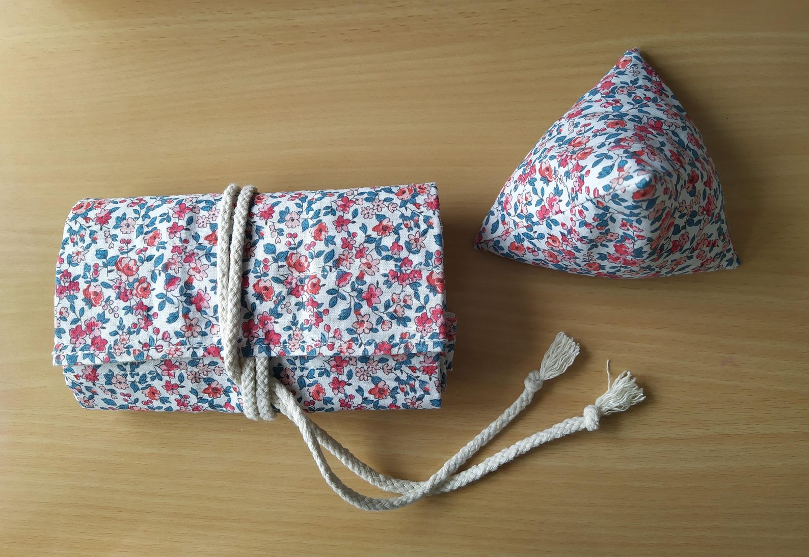 Waldorf Crayon Roll & Pyramid Bean Bag Sewing Tutorial (PDF Download ...