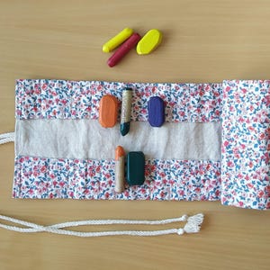 Waldorf Crayon Roll & Pyramid Bean Bag Sewing Tutorial (PDF Download ...