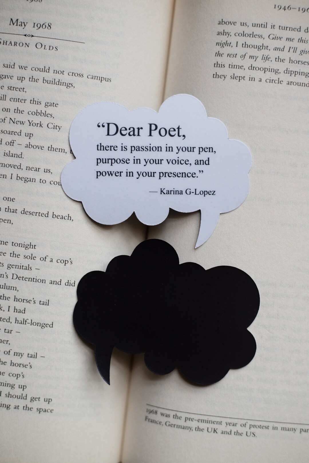 Dear Poet Magnet Poetry Magnet Quote Magnet Cute Gifts - Etsy